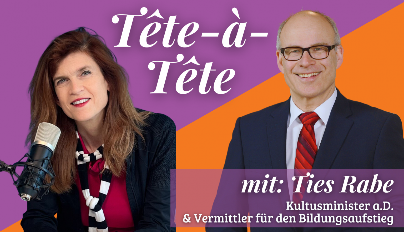 Tête-à-Tête #20 mit Ties Rabe, Kultusminister a.D. und Vermittler für ...